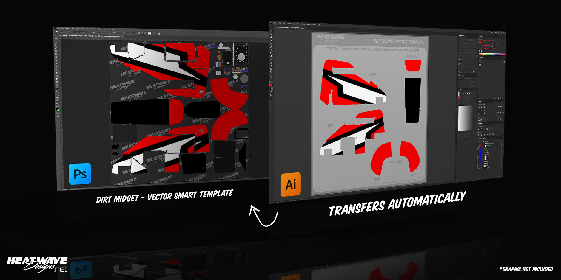 Dirt Midget - Vector Smart Template